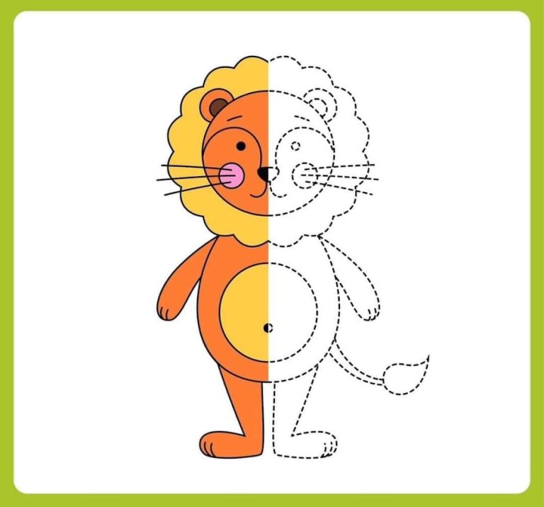 Atividade de Simetria: Uma Forma Divertida de Desenvolver Habilidades ...