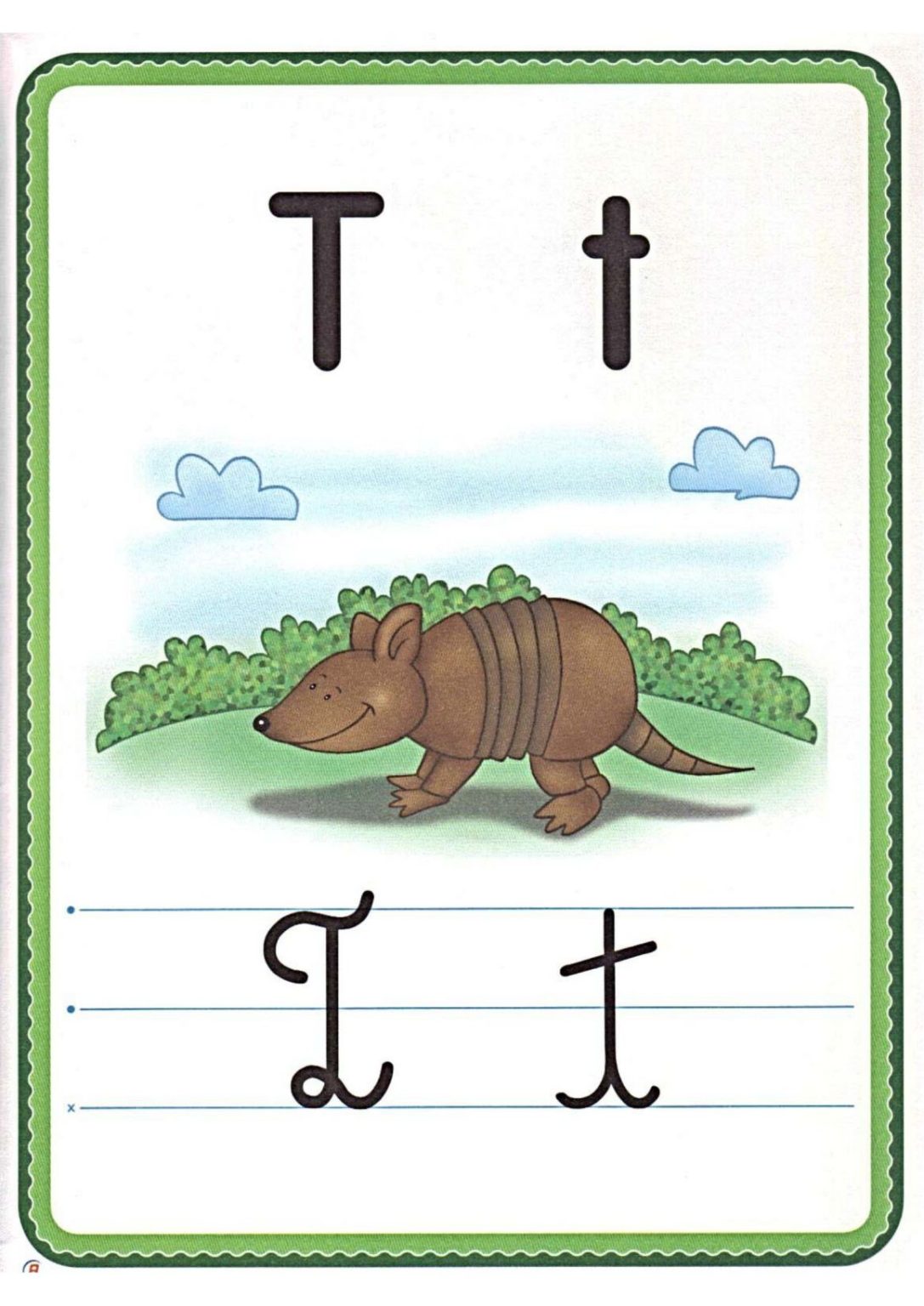 Alfabeto ilustrado Caligrafia para imprimir - Educarolando - Aprender ...