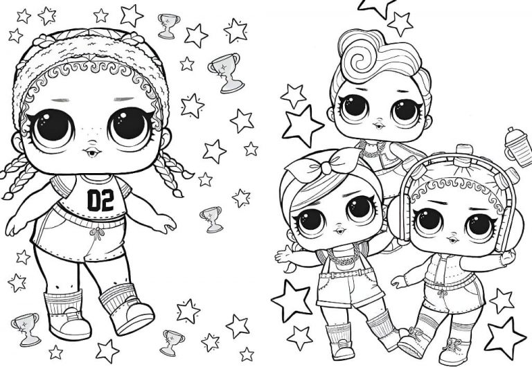 desenhos para colorir lol mom - Educarolando - Aprender brincando