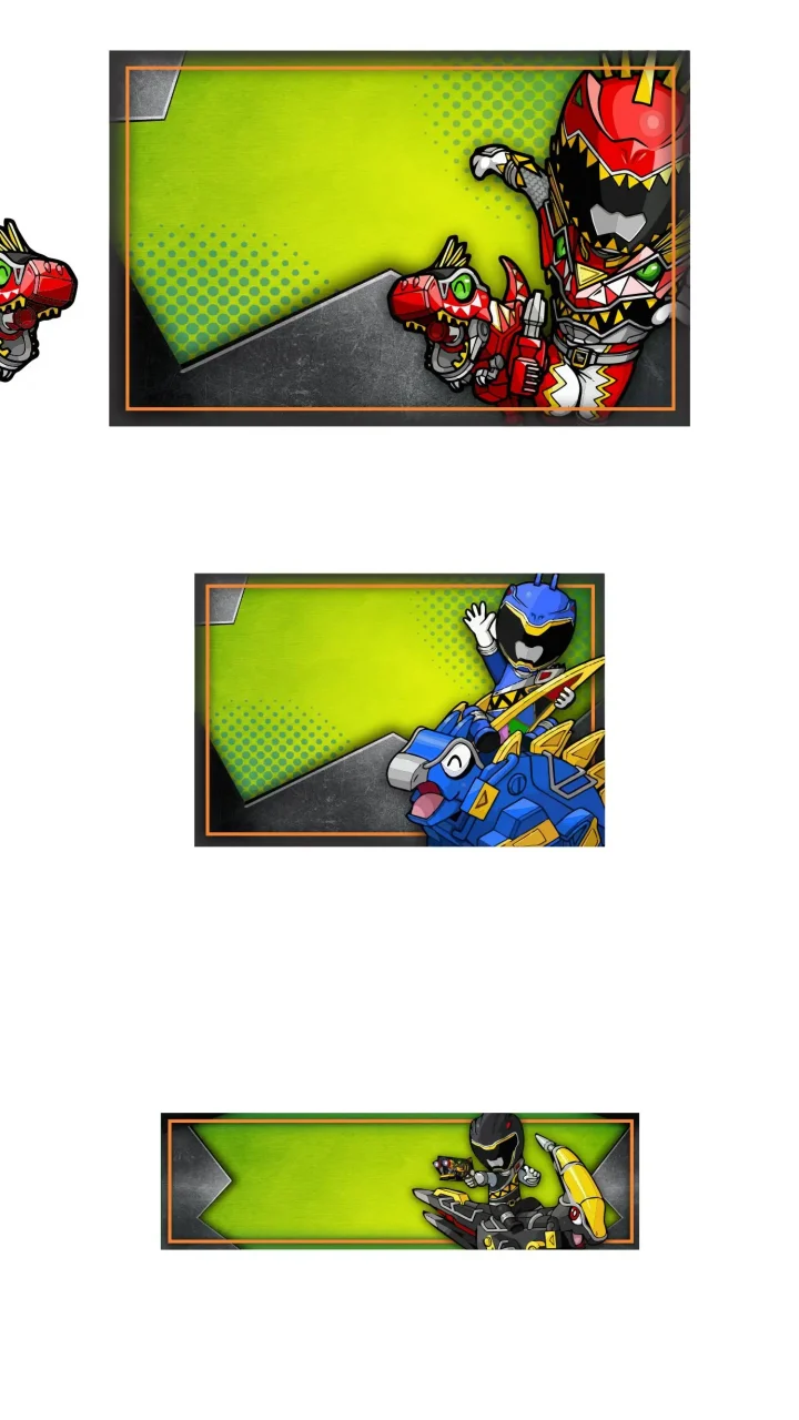 Etiqueta Escolar Power Rangers para imprimir