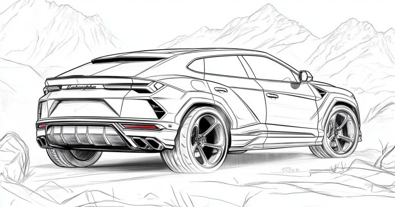 Lamborghini Para Colorir 28 Educarolando Aprender Brincando