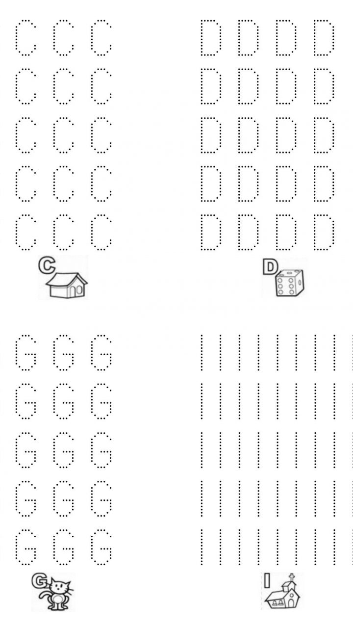 Alfabeto pontilhado letras maiúsculas para imprimir